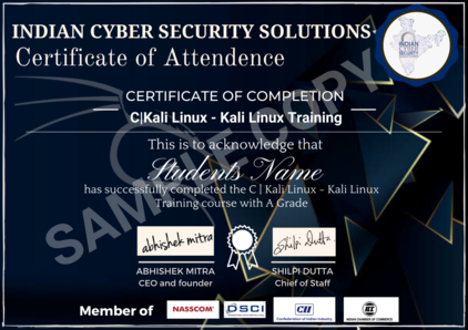 Kali linux training in India | Kali linux course in India - ICSS